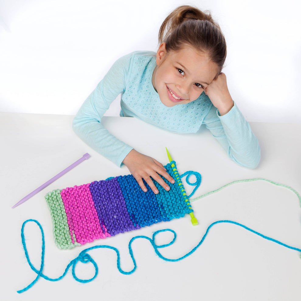 Kid's Knit Kit - Scarf – ōSHen Knits