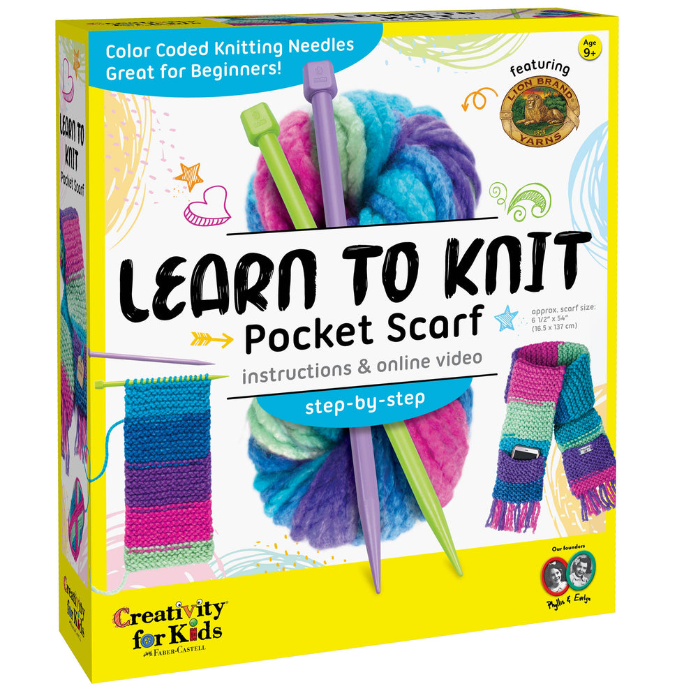 Kid's Knit Kit - Scarf – ōSHen Knits