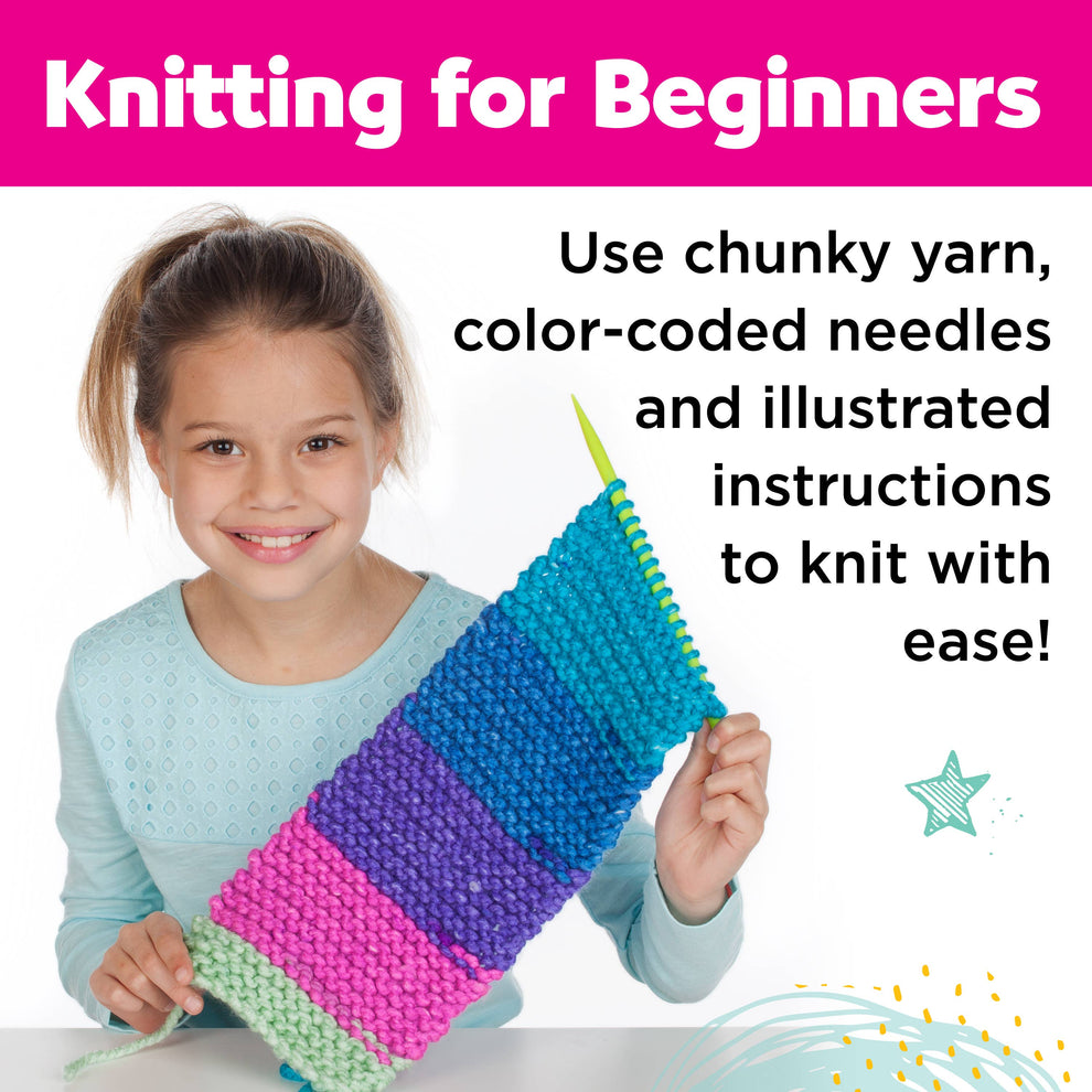 Kid's Knit Kit - Scarf – ōSHen Knits